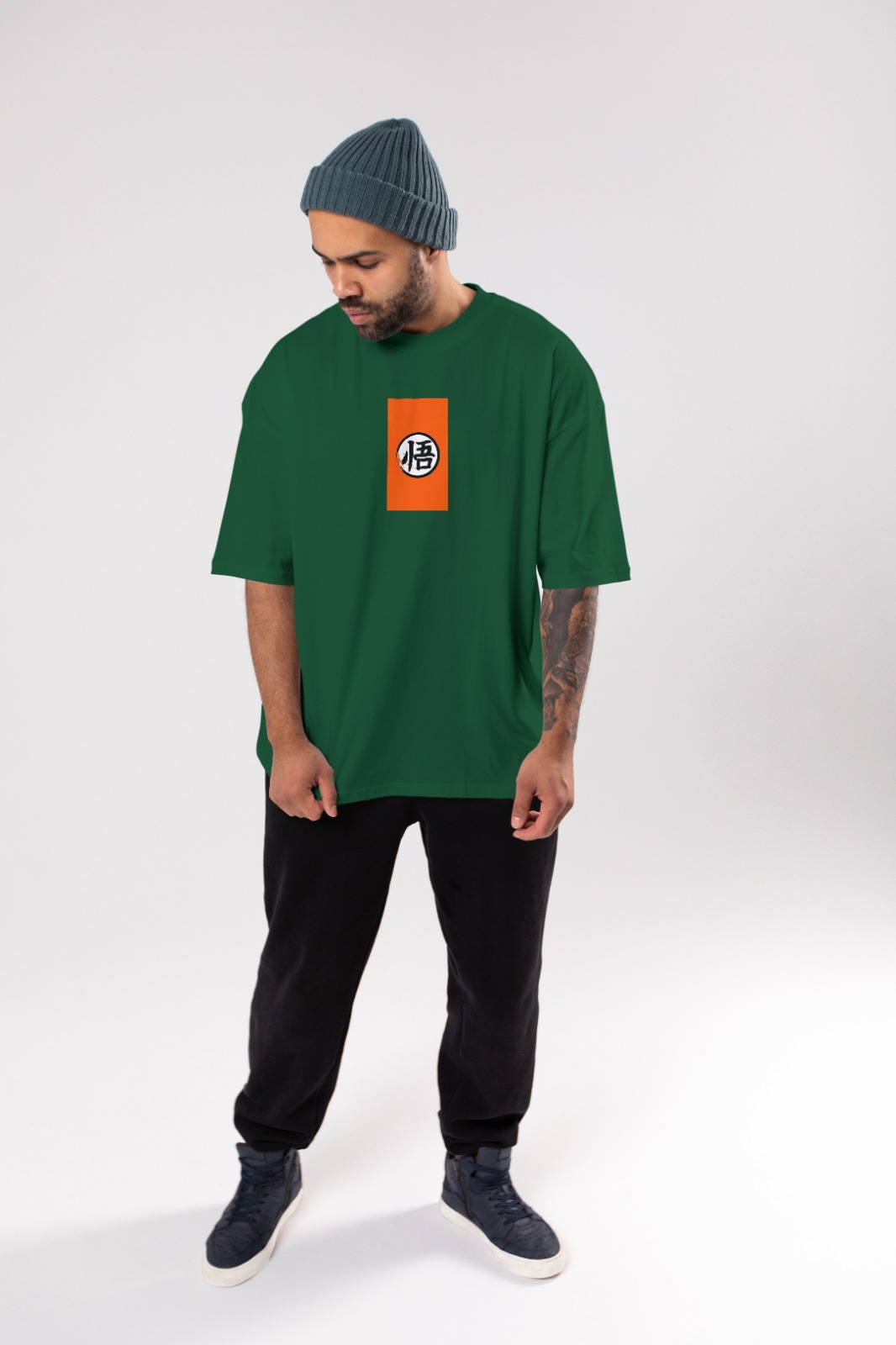 China Circle oversize - Dark Green | IZO Stores - IZO Store