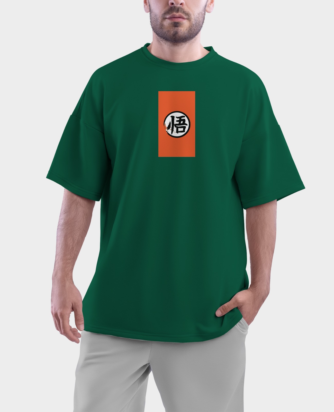 China Circle oversize - Dark Green | IZO Stores - IZO Store