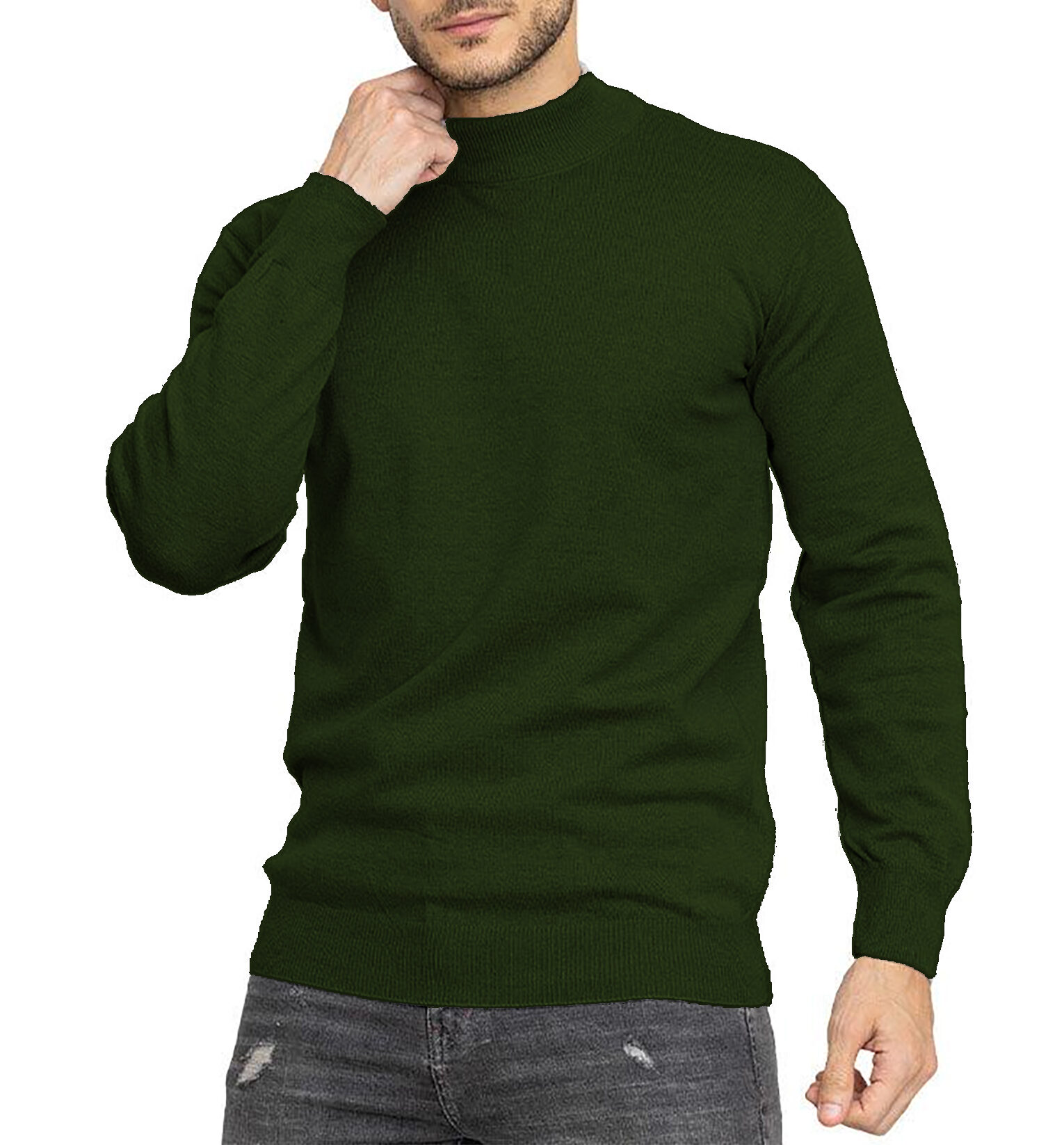 Half Cool Pullover - Dark Green | IZO STORE - IZO Store
