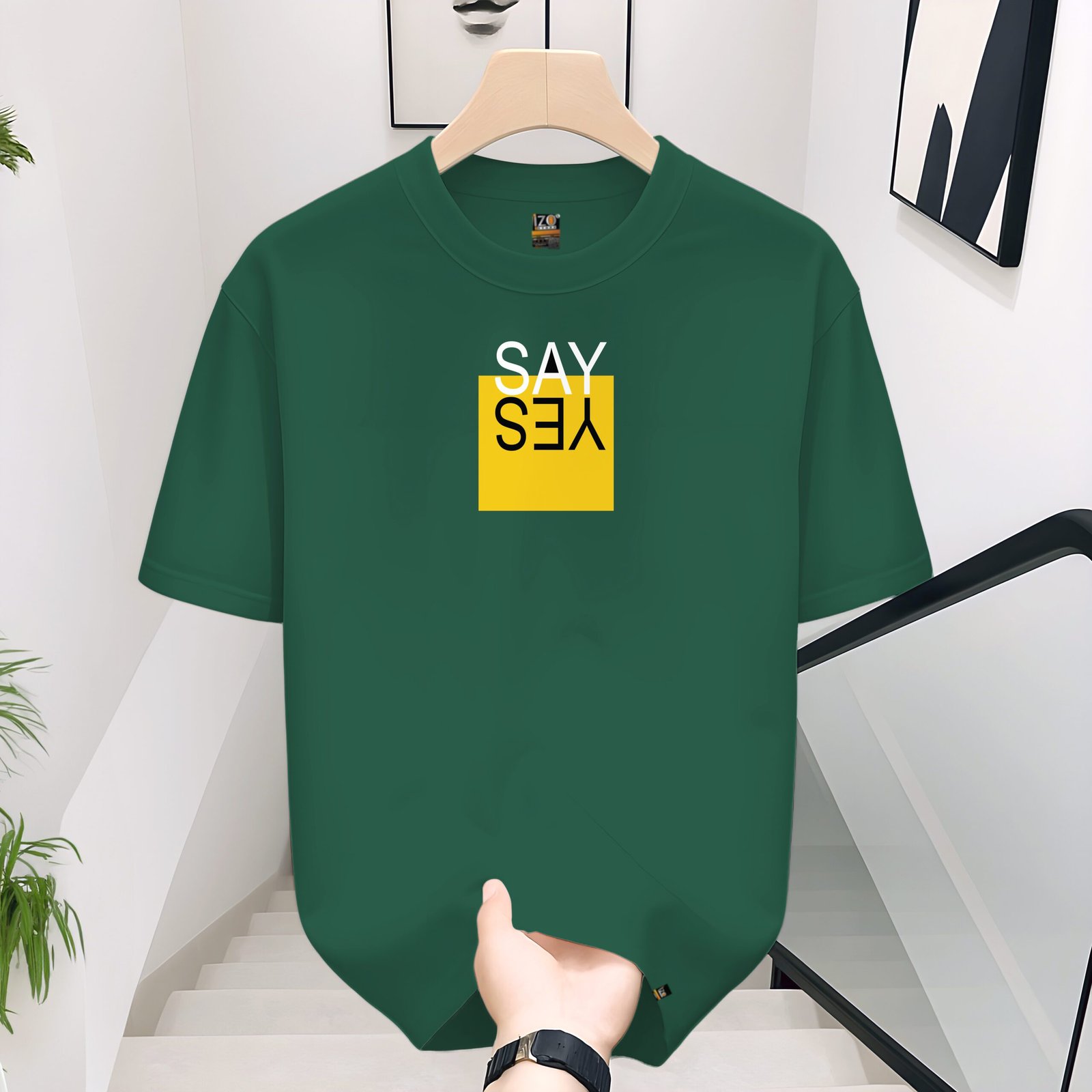 Say yes dark green - Over Size | IZO Stores - IZO Store